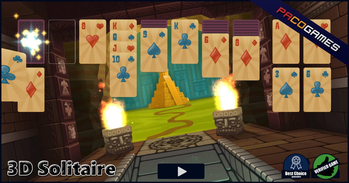 3D Solitaire | Play Free Solitaire 3D Online