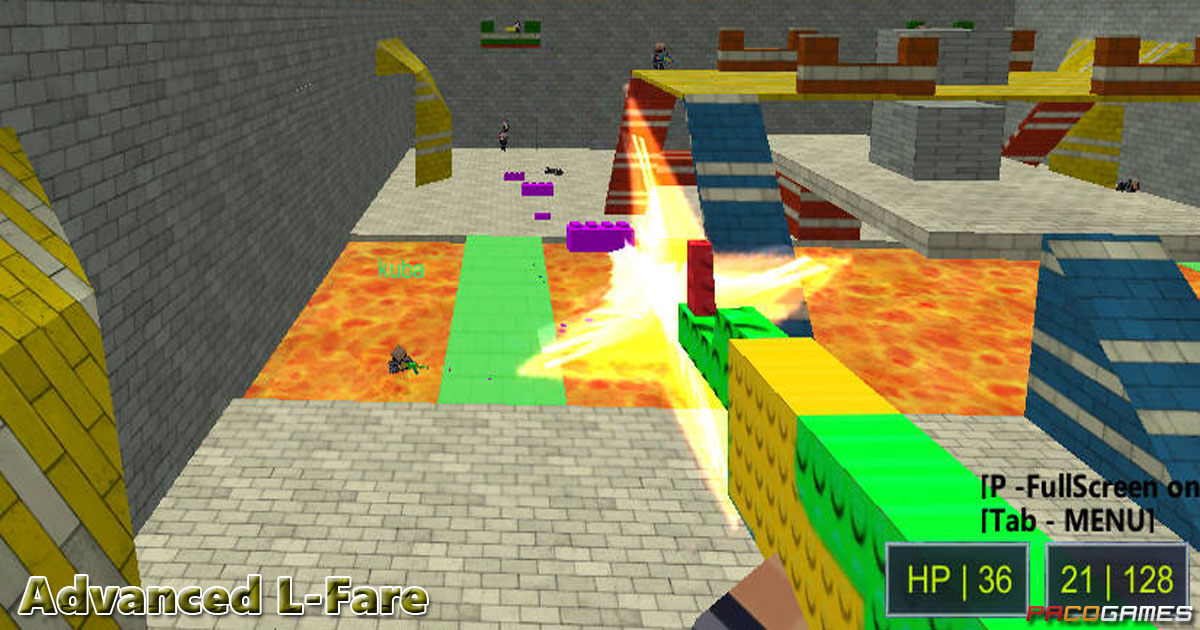 Advanced L-Fare - Play Free 3D Multiplayer Shooter