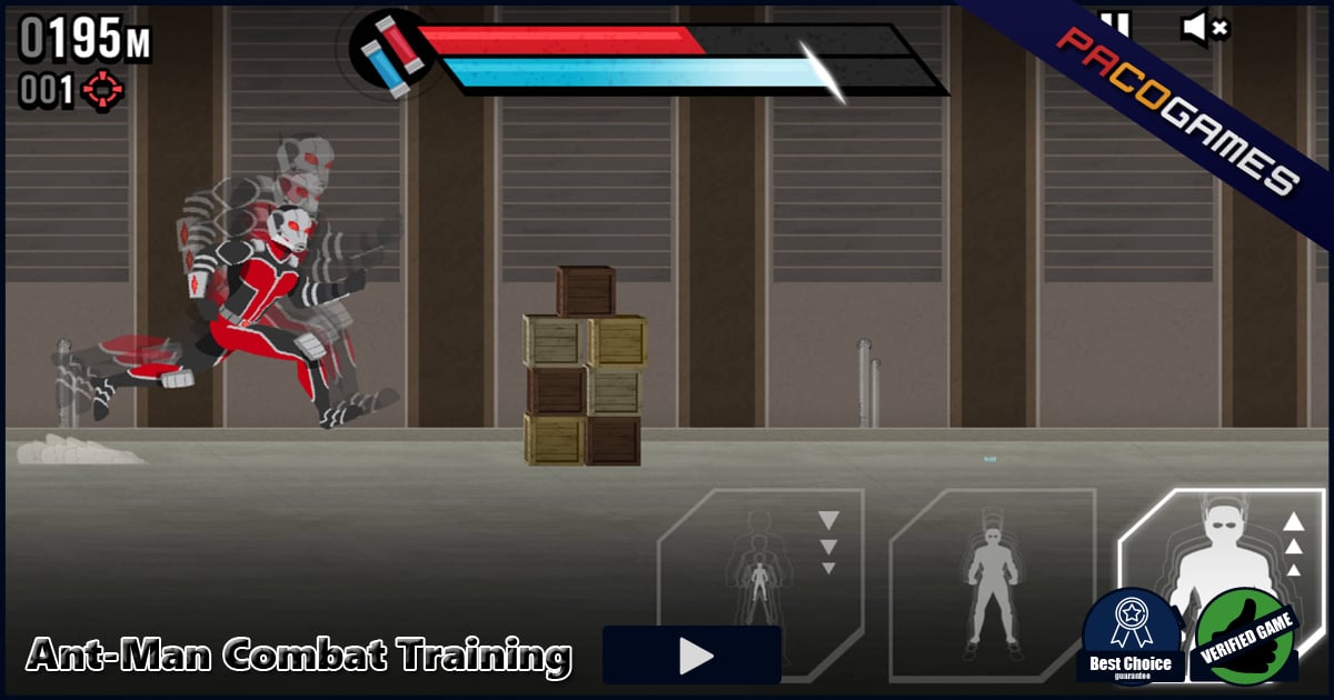 Ant-Man: Combat Training - Juega el juego de Ant-Man en línea