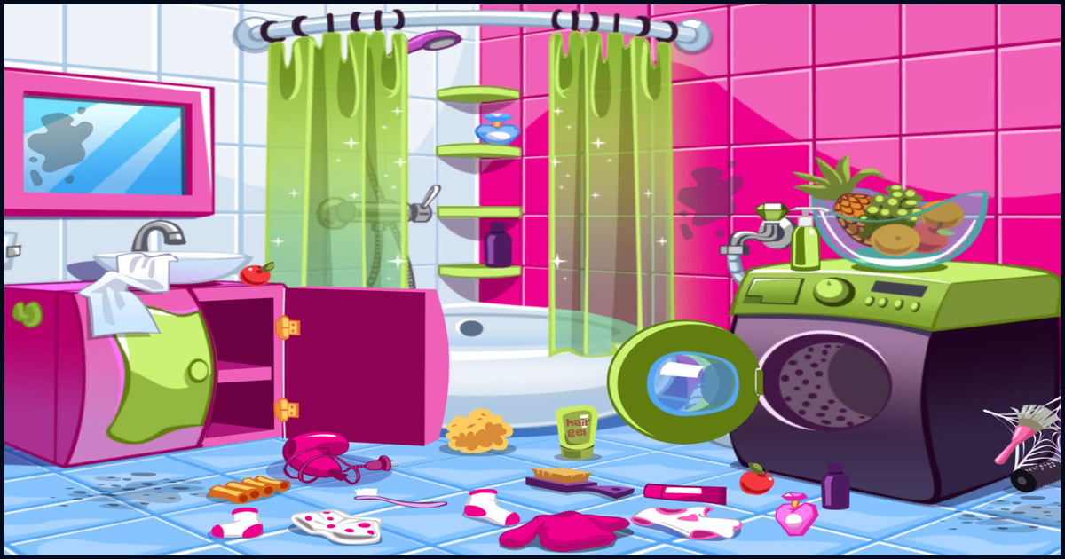 Baby Doll House Cleaning Game - Play Free Online