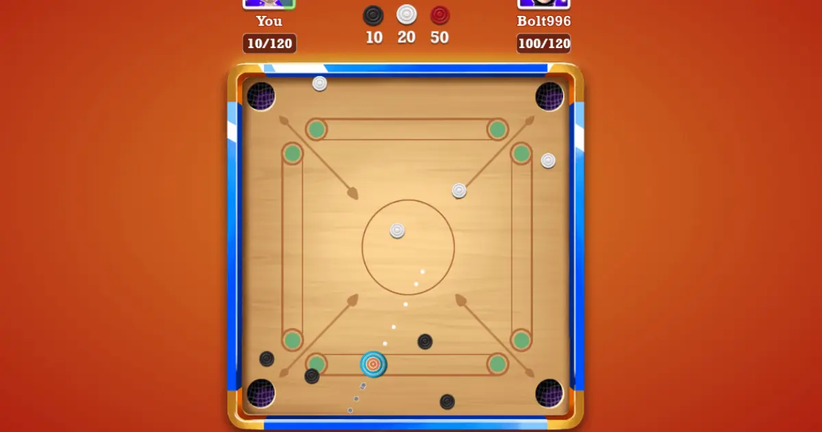 Carrom Live | Jouer gratuitement à PacoGames.com!