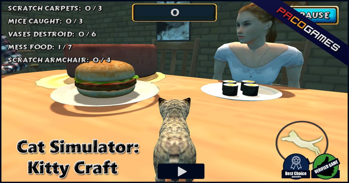 Cat Simulator: Kitty Craft - Juega gratis al simulador de gatos online