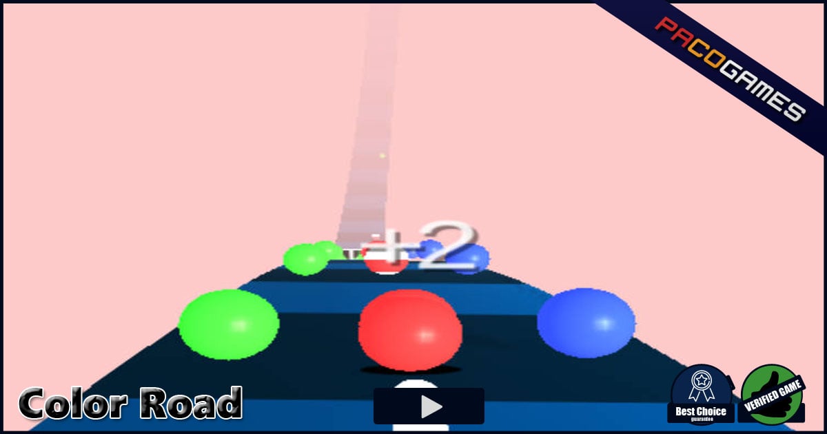 Color Road Game - Play Online for Free | PacoGames