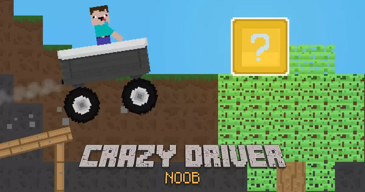 Crazy Driver Noob | Play the Game for Free on PacoGames