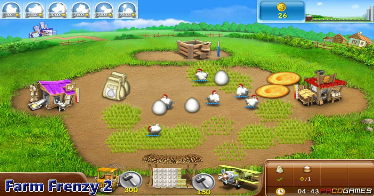 Farm Frenzy 2 - Play Online for Free | PacoGames