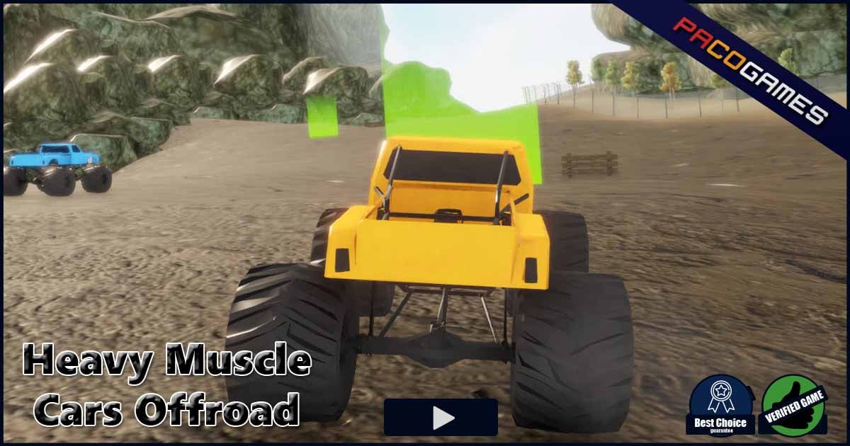 Heavy Muscle Cars Offroad | Play the Game for Free on PacoGames