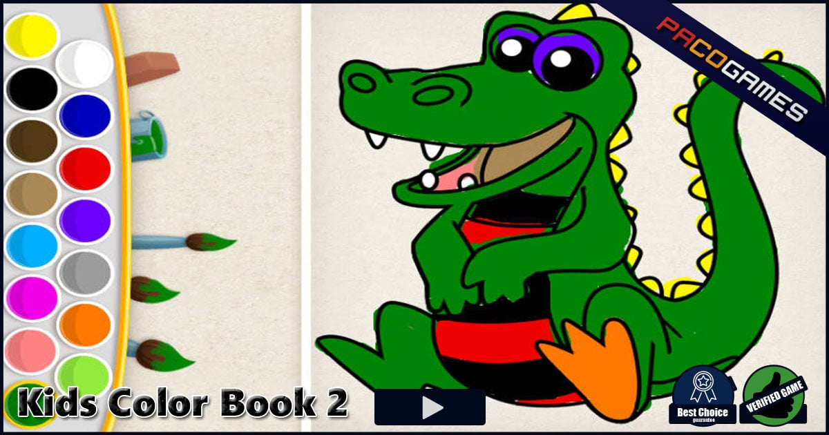 Kids Coloring Book 2 - Play Free Online Coloring Game