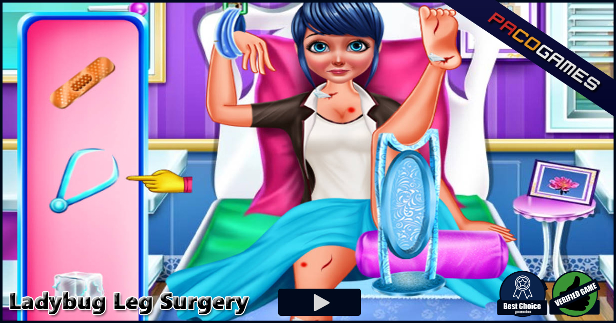 Ladybug Leg Surgery - Ücretsiz Oyna PacoGames.com'da!