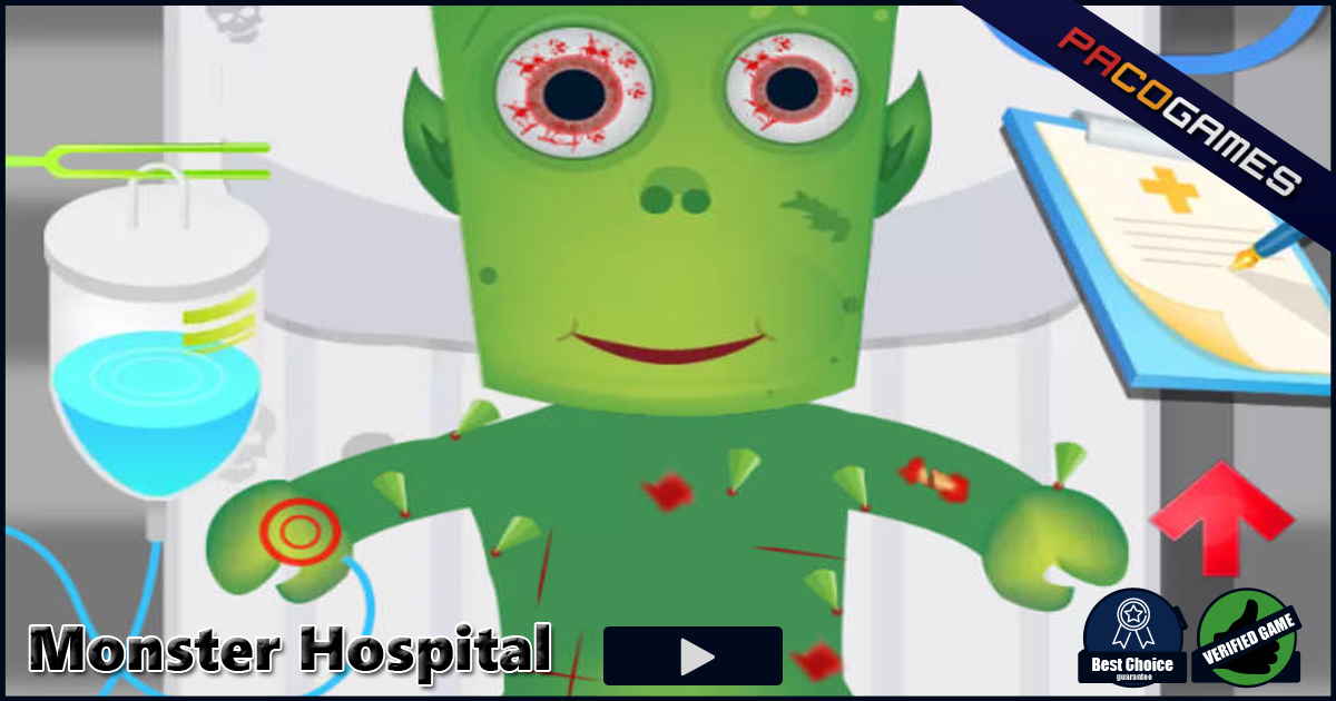 Monster Hospital - Ücretsiz Oyna PacoGames.com'da!