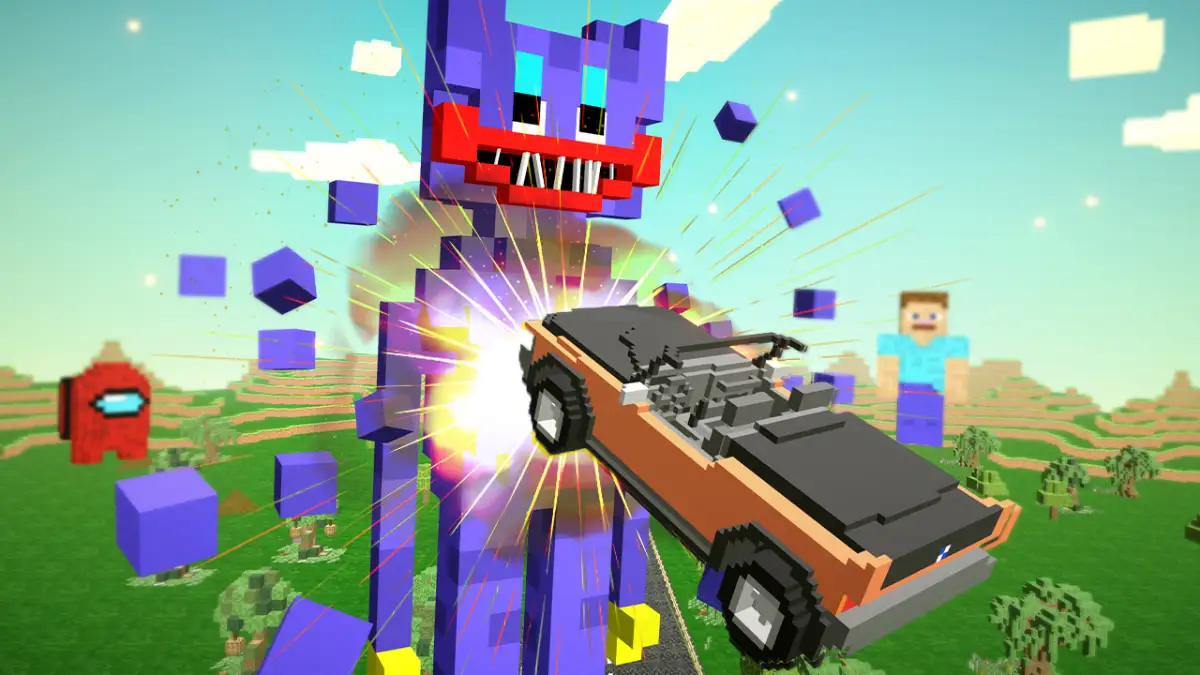 Nubic Stunt Car Crasher - Play, Crash, Destroy, and Conquer
