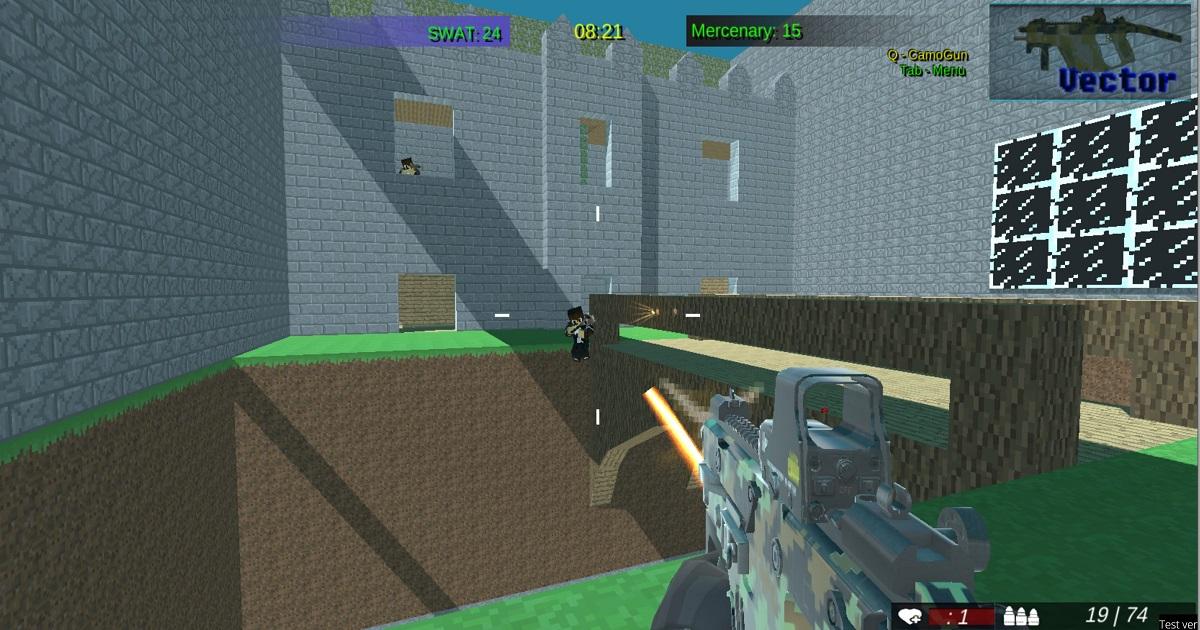 Pixel Fps SWAT Command | Play the Game for Free on PacoGames
