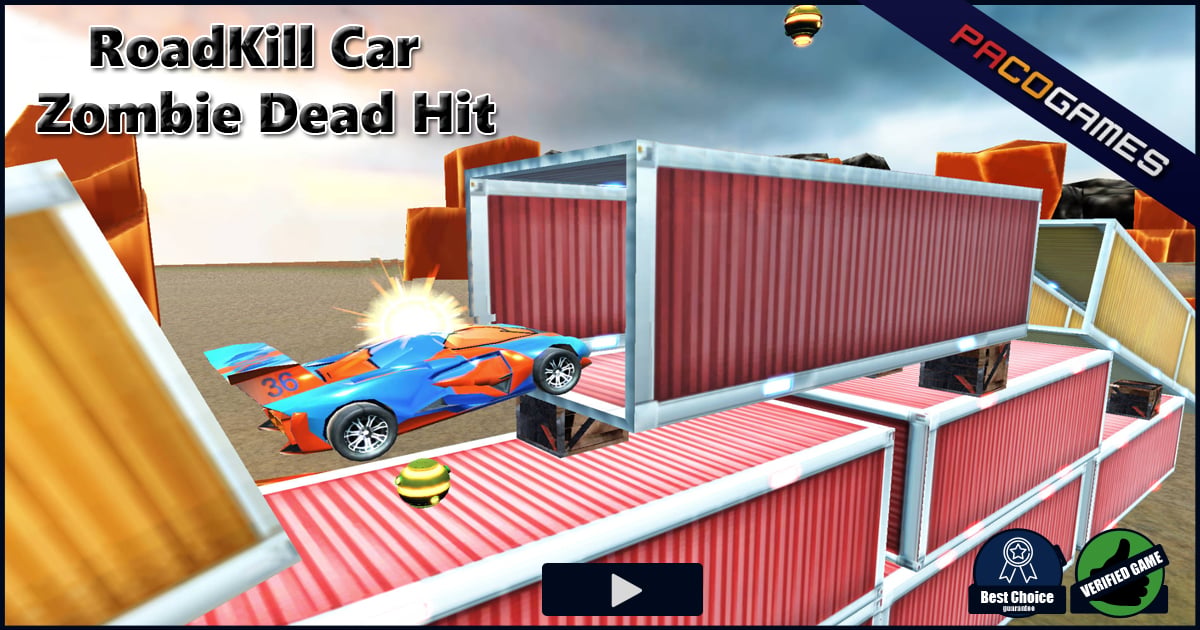 RoadKill Car Zombie Dead Hit - Zombie Racing Game