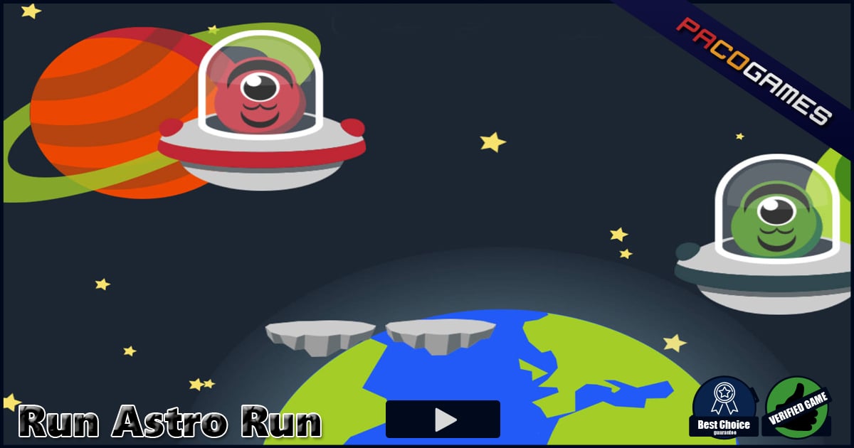 Run Astro Run - Juega gratis en PacoGames.com!