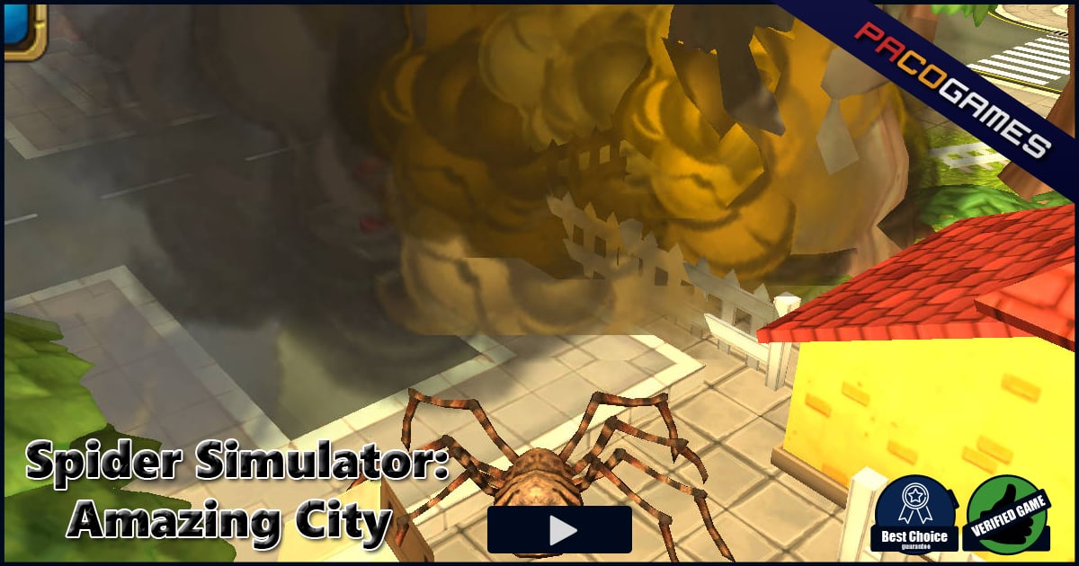 Spider Simulator: Amazing City - Play Free Online