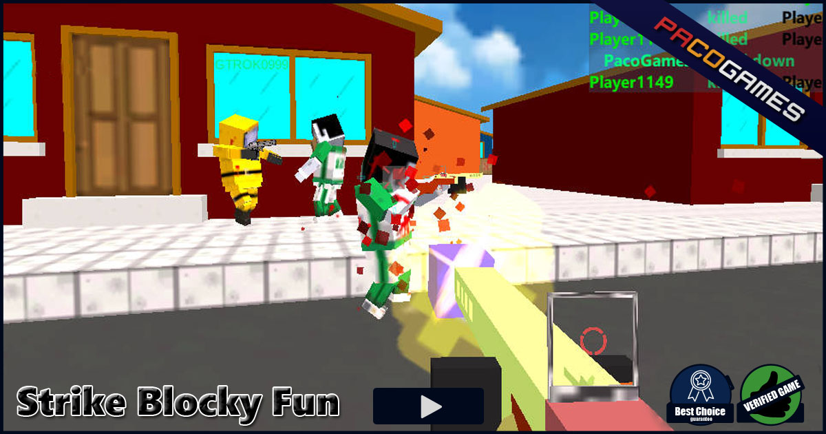Strike Blocky Fun | Play Free Multiplayer Shooter Online