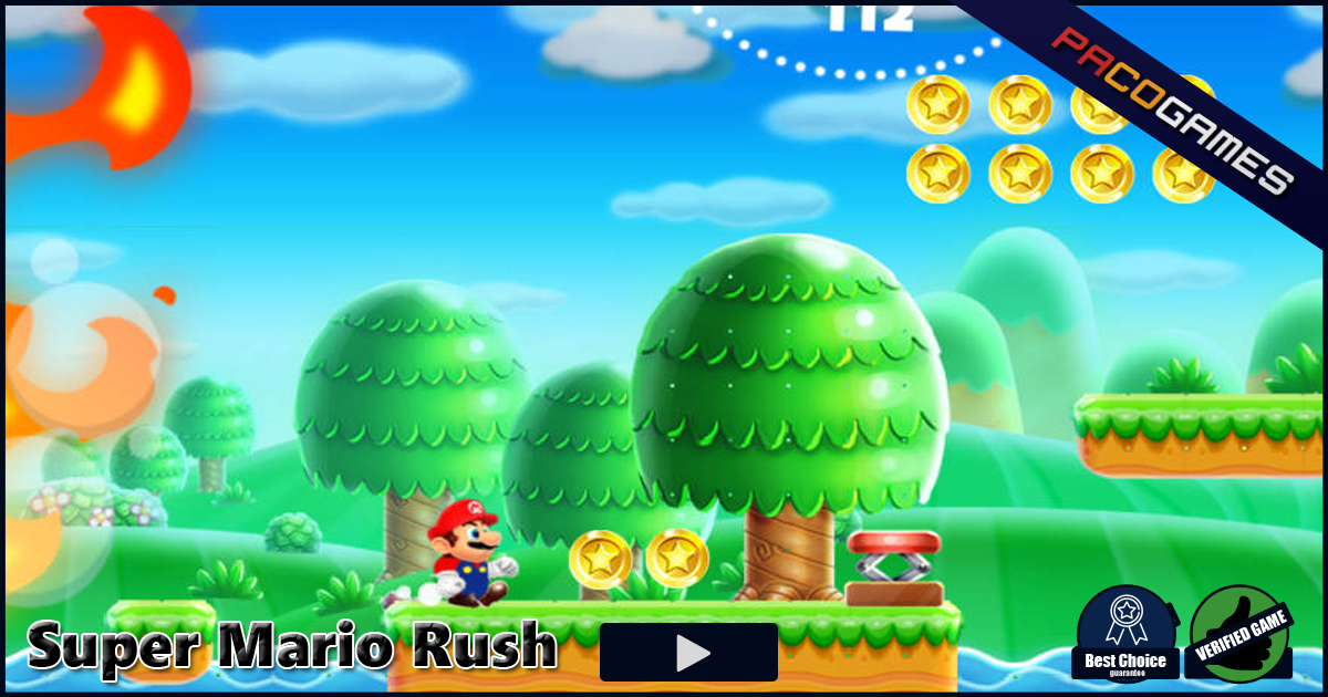 Super Mario Rush - Juega gratis en PacoGames.com!