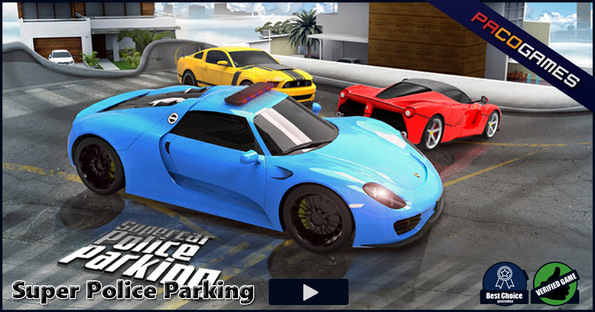 Super Police Parking | Play the Game for Free on PacoGames