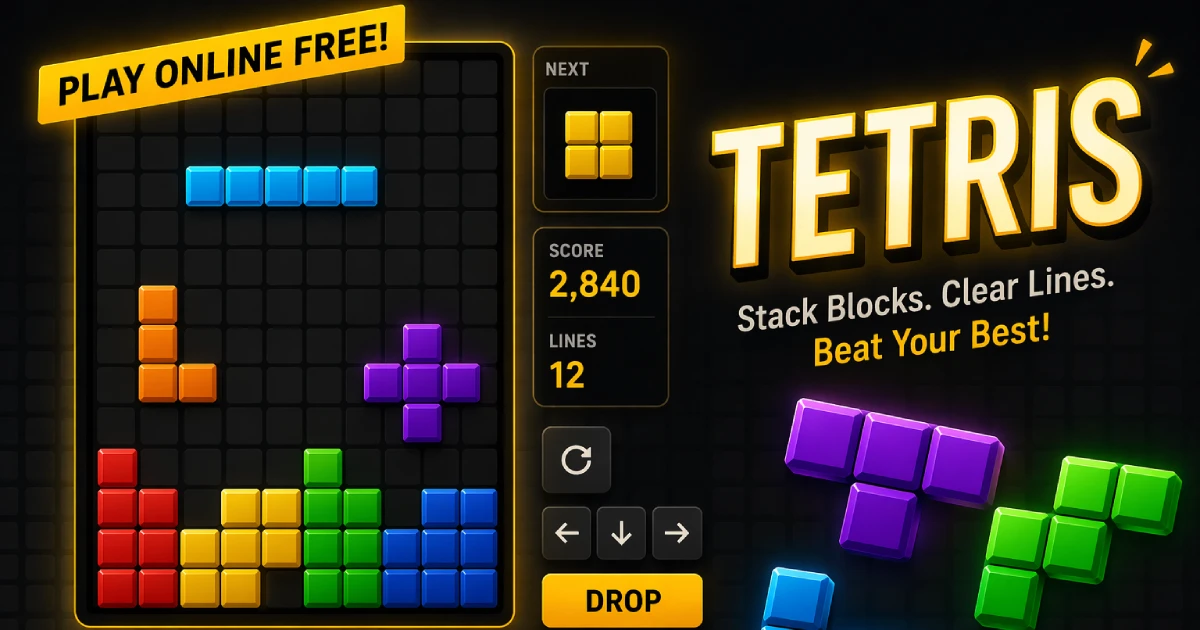 Tetris - Free Classic Block Puzzle Game