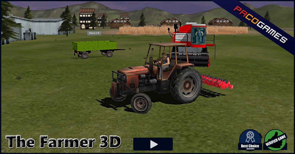 The Farmer 3D - Free Online Tractor & Farming Game